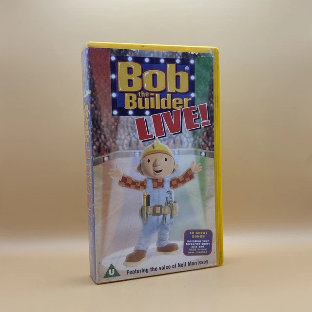 HIT ENTERTAINMENT - Bob The Builder Live! 2002 VHS £10.48 - PicClick UK