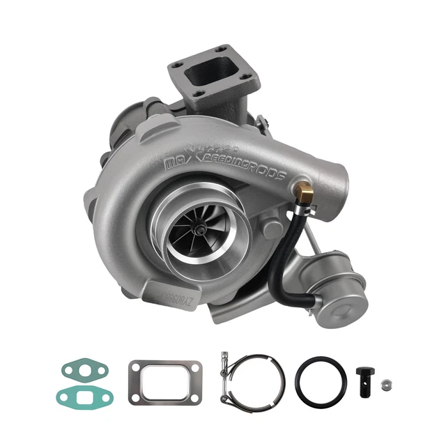 BILLET TURBOCHARGER TURBO .63 A/r Internal Wastegate Universal T3 T04e ...