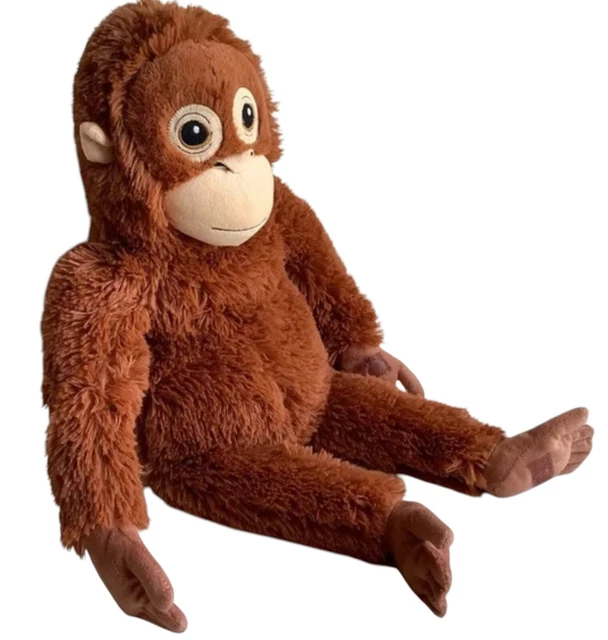DJUNGELSKOG ORANGUTAN PLUSH Soft Toy Stuffed Monkey Animal NEW 26 " Toy ...