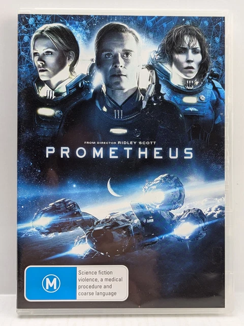 PROMETHEUS DVD REG 4 PAL PreOwned Michael Fassbender Guy Pearce ...