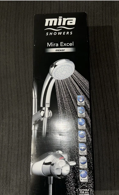 MIRA EXCEL EV Thermostatic Mixer shower £350.00 - PicClick UK