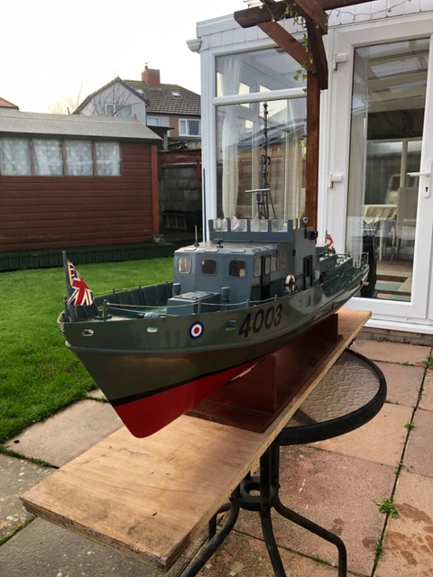LARGE RADIO CONTROLLED model boat used £516.70 - PicClick UK