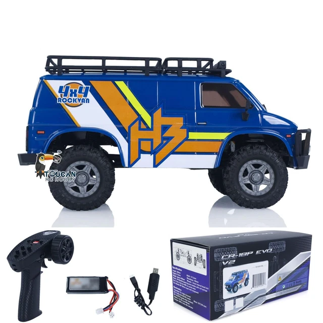 HOBBY PLUS 1/18 4WD RC Rock Crawler CR18P 2Speed Radio Control Off Road ...