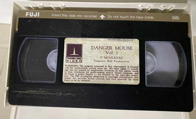 DANGER MOUSE (VHS) Children’s Matinee Cassette #1 Thames Video £14.23 ...