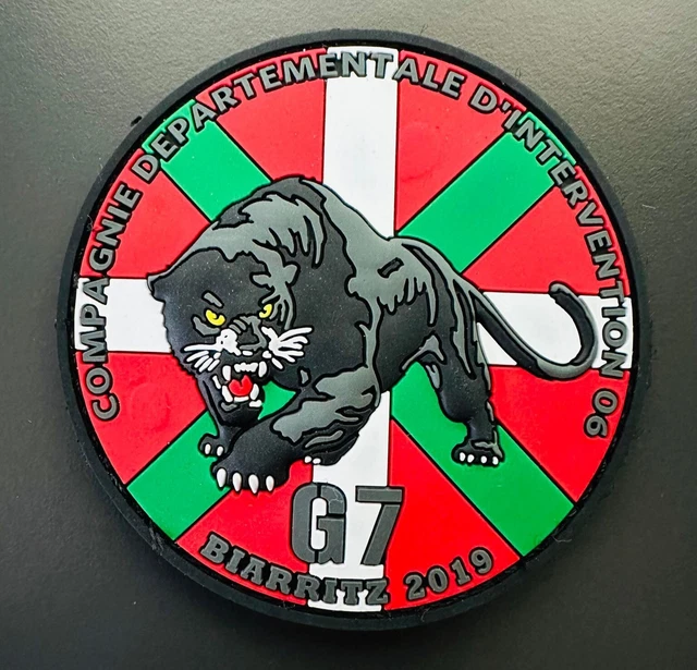 RARE ECUSSON POLICE - CDI - G7 Biarritz 2019 [Patch de Collection ...