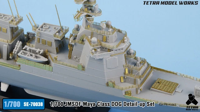 TETRA MODEL (SE-70038) 1:700 JMSDF Maya Class Destroyer Etched Parts ...