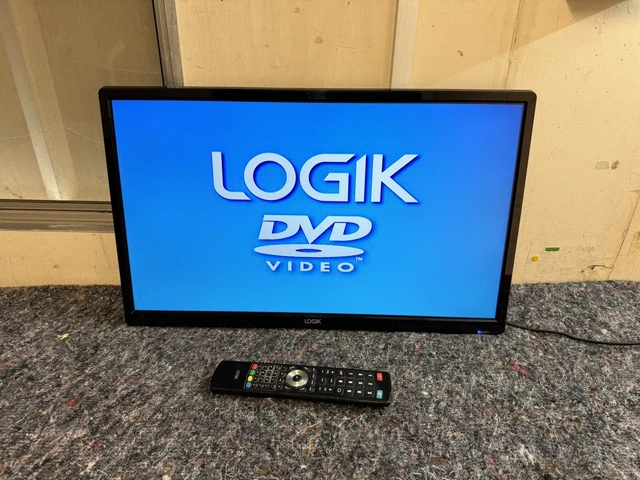 LOGIK L24FED13 24” HD Ready 1080p with Remote Built In DVD Player HDMI ...