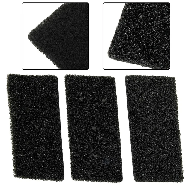 3PCS SPONGE FILTERS For Condenser Dryers 481010716911 230mmx115mmx15mm ...