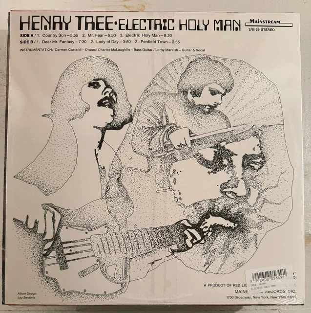 HENRY TREE – Electric Holy Man - Collectors Ltd High Quality Color ...
