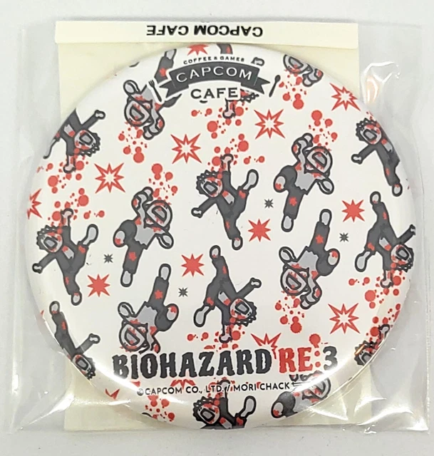 BIOHAZARD RESIDENT EVIL 3 Capcom Cafe Jill Nemesis Pin Badge Capcom Store 3 £14.30 - PicClick UK