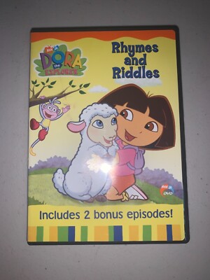 DORA THE EXPLORER - Rhymes and Riddles (DVD, 2003) - Pre-Owned - Good ...