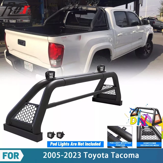ADJUSTABLE SPORT BAR Truck Bed Chase Rack Roll Bar For 2005-2023 Toyota ...