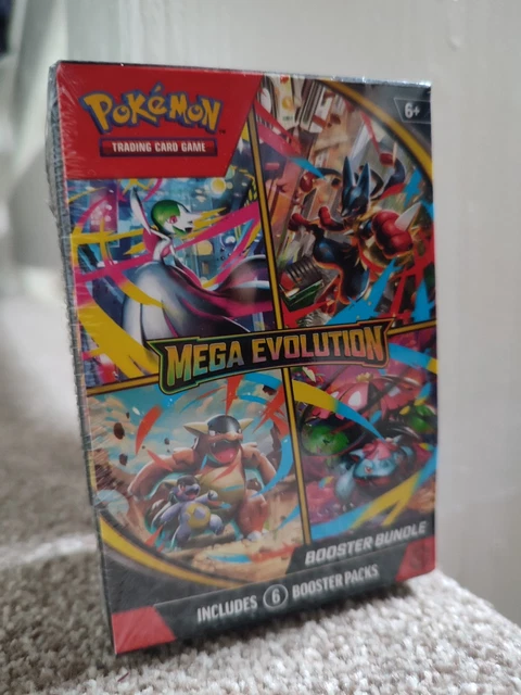 POKÉMON TCG MEGA Evolutions Booster Bundle 6 Booster Packs £25.00 ...