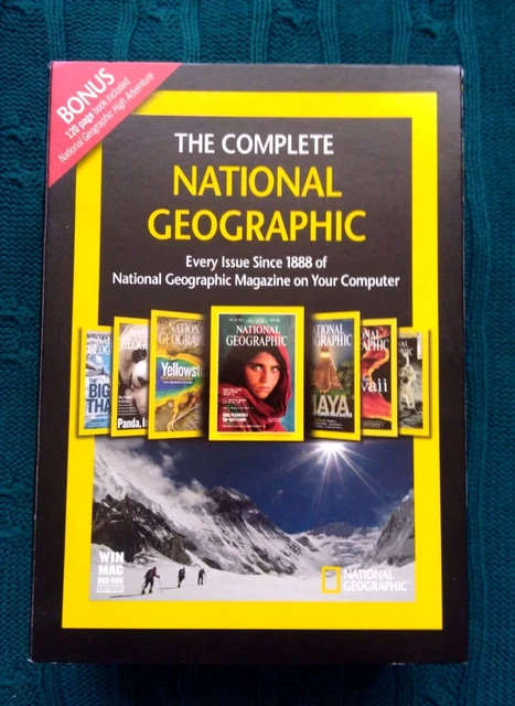 THE COMPLETE NATIONAL Geographic (PC 7/Vista/2000 + MAC DVD-ROM, 2008 ...