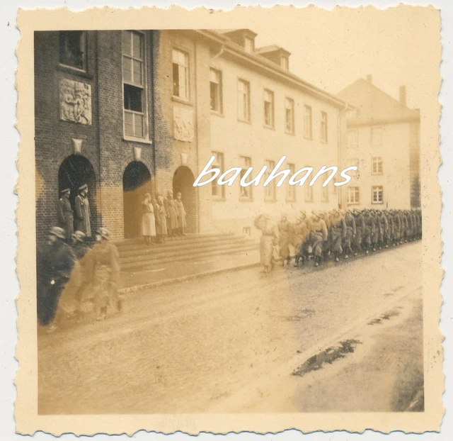 PHOTO BARRACKS WEHRMACHT place name? officers soldiers WW2 (g293) £4.23 ...