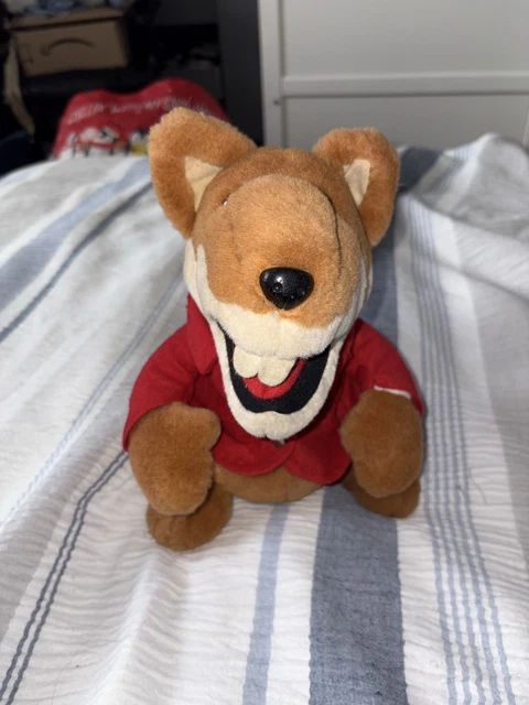 GRAVE INTERNATIONAL BASIL Brush Soft Toy Plush Fox Made In UK VgC ...