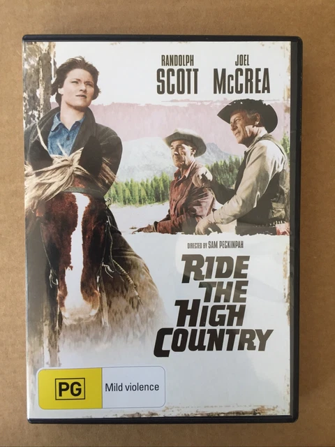 RIDE THE HIGH Country (DVD) Randolph Scott / Sam Peckinpah Western ...