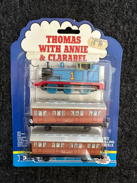 THOMAS THE TANK Engine - Thomas With Annie And Clarabel - ERTL £45.00 ...