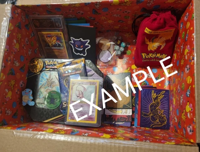 POKEMON LARGE MYSTERY BOX - Pokemon graded card, 80 cards plus and ...
