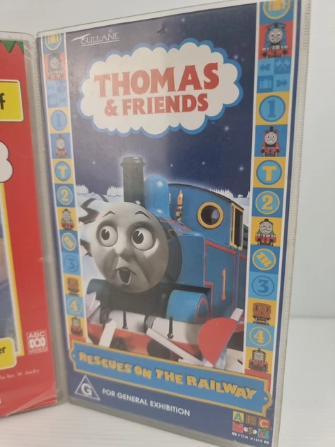 THOMAS & FRIENDS VHS Rescues on Railway 2002 & Special Letter 1995 ...