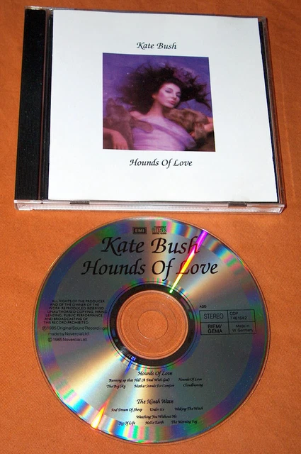 KATE BUSH HOUNDS Of Love 1985 WEST GERMANY CD rare oop 1pr SONOPRESS ...