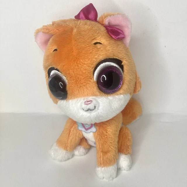 DISNEY JUNIOR TOTS Mia The Kitten Plush 6" Orange Stuffed Animal Big ...