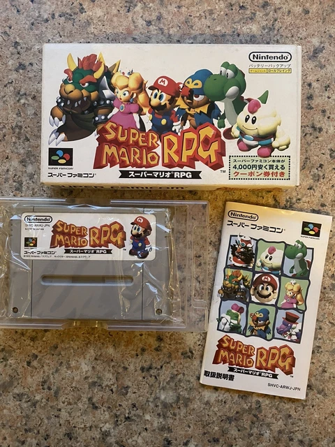 SUPER MARIO RPG Super Famicom SNES NTSC/J Japanese Boxed VGC £0.99 ...