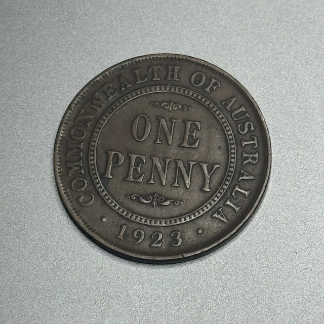 1923 AUSTRALIAN ONE PENNY In Sensational Condition I Will Combine ...