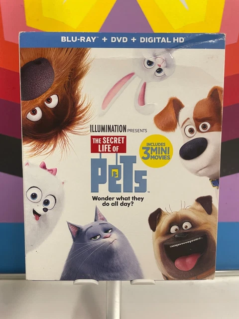 THE SECRET LIFE of Pets (Blu-ray + DVD *no digital) w/slipcover £4.34 ...