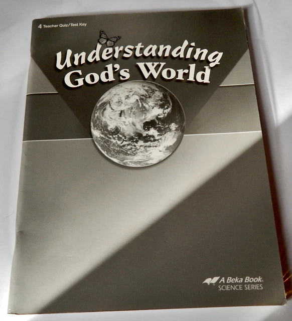 ABEKA UNDERSTANDING GOD'S World Teacher Quiz/Test Key 4th Grade Yr. 5 £ ...