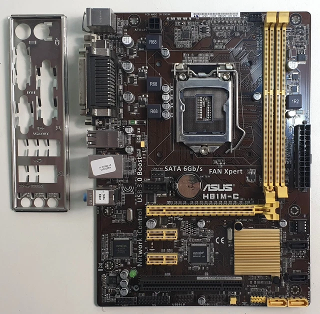 ASUS H81M-P-SI 4TH Gen Micro ATX Motherboard LGA 1150 DDR3 i3-4160 3 ...