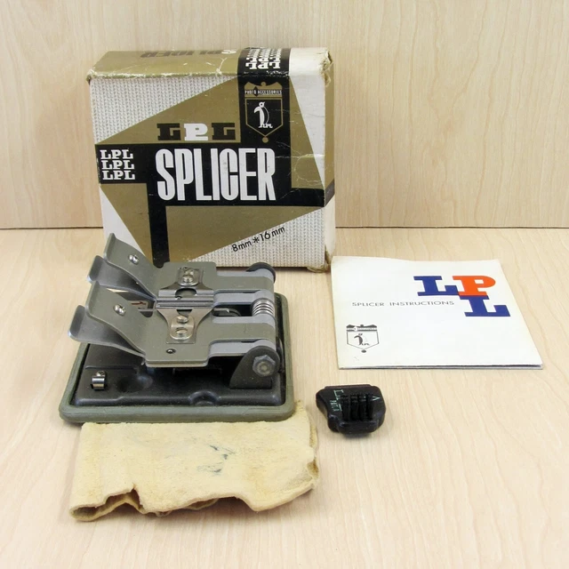 VINTAGE LPL CEMENT Splicer Cine Film Editing Equipment Original Boxed £ ...