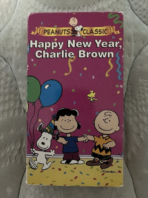 HAPPY NEW YEAR Charlie Brown (VHS, 1986) £40.15 - PicClick UK