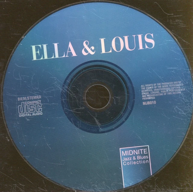ELLA FITZGERALD ET Louis Armstrong Cheek To Cheek CD Pays-Bas Weton ...