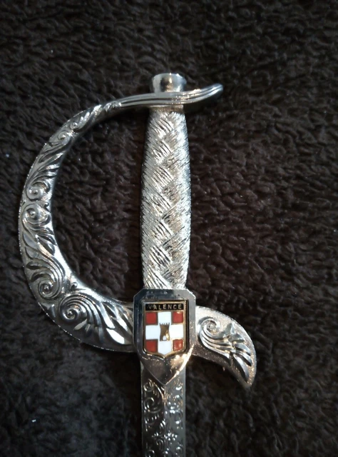 METAL PAPER CUTTER, sword, sword, coat of arms, Valencia 20 cm £20.52 ...