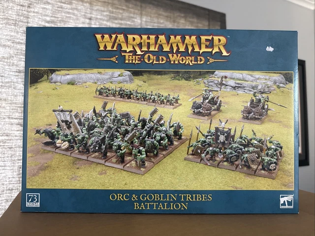 BATTALION: ORC & Goblin Tribes Warhammer The Old World £141.82 ...