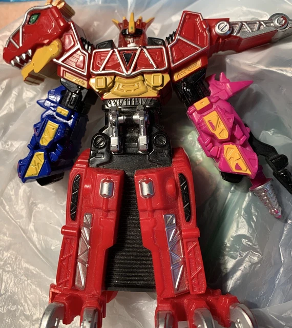 BANDAI POWER RANGERS Dino Charge Super T-Rex Megazord Morpher Phone ...