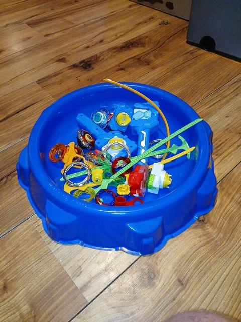 BEYBLADE INFINITY NADO Bundle Launchers Blades & Stadium AULDEY LOVELY ...