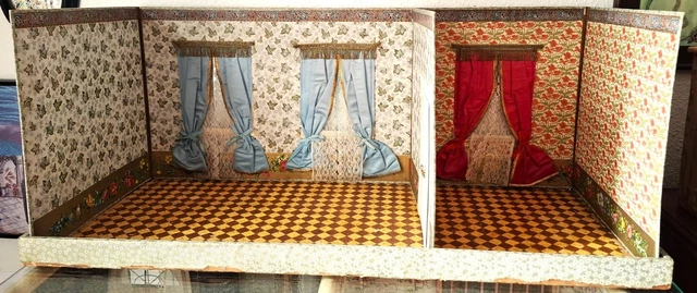 MAGNIFICENT ANTIQUE FOLDING room around 1900 from museum estate for ...
