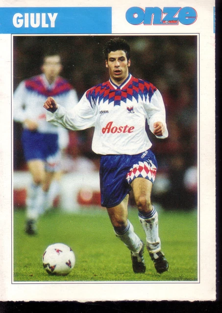 LUDOVIC GIULY * Lyon / Fiche ONZE MONDIAL EUR 2,00 - PicClick FR