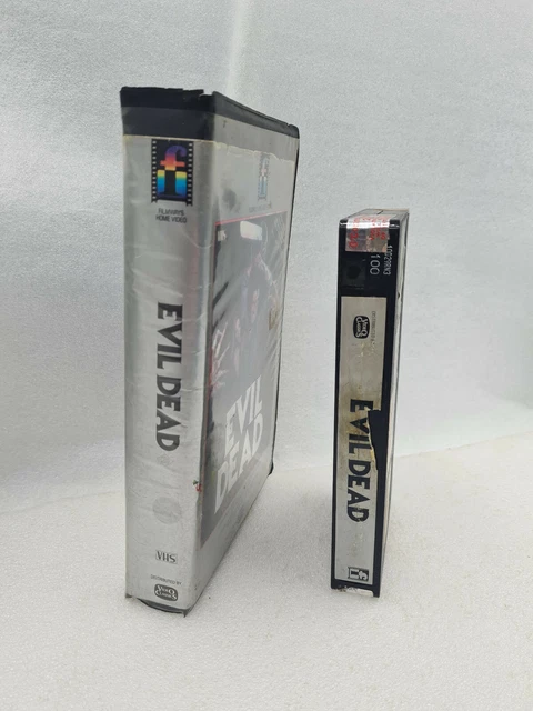 RARE VHS VIDEO Tape THE EVIL DEAD Clamshell Video Classic Raimi ...
