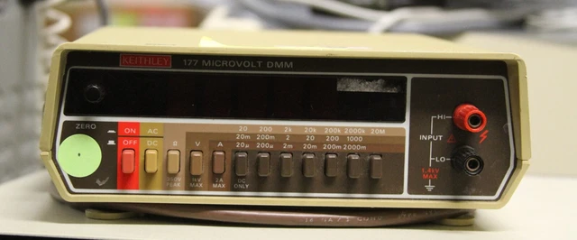 KEITHLEY INSTRUMENTS MODEL 177 Microvolt Dmm Digital Multimeter $100.00 ...