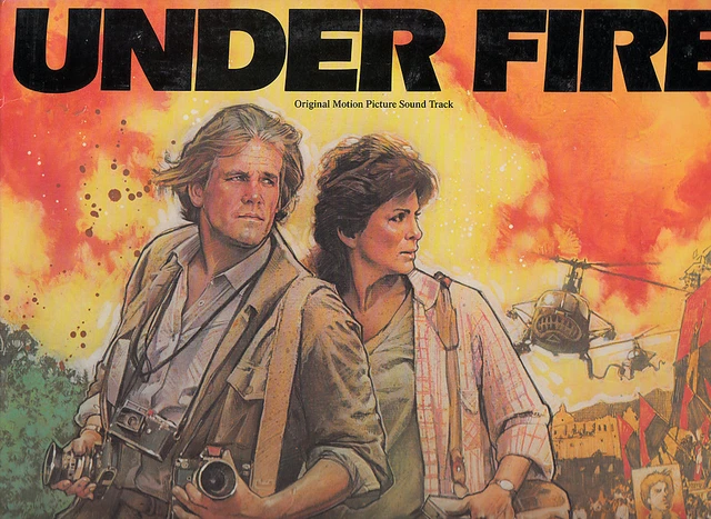RARE-UNDER FIRE-1983-ORIGINAL MOVIE Soundtrack-2050-Made In USA-Record ...
