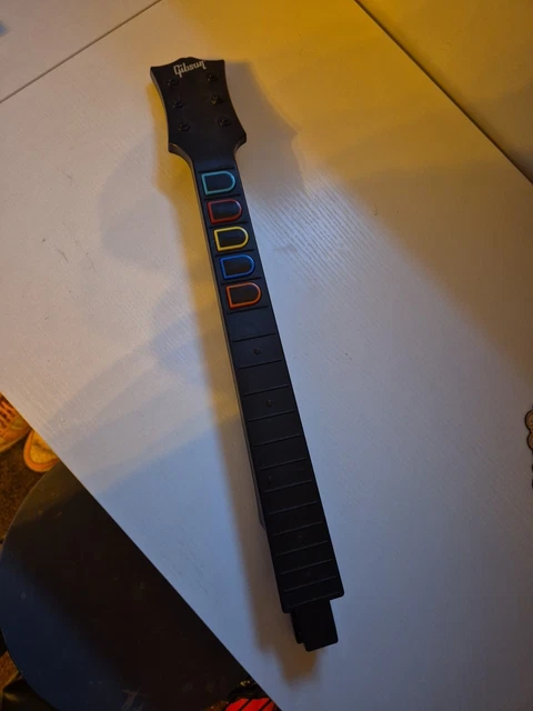 GUITAR HERO PS3 Gibson Les Paul Guitar Controller Replacement Neck (12 ...