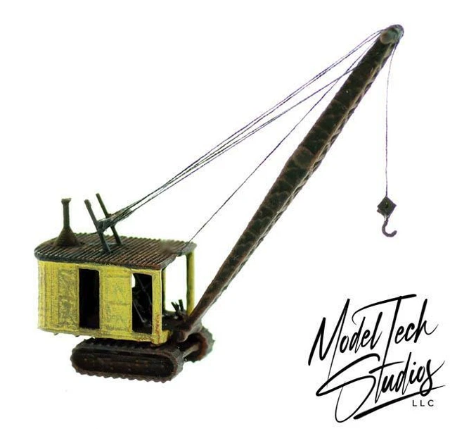 STEAM CRANE...STEAM CRANE FINISHED Model 1/160 scale LAYOUT READY N ...