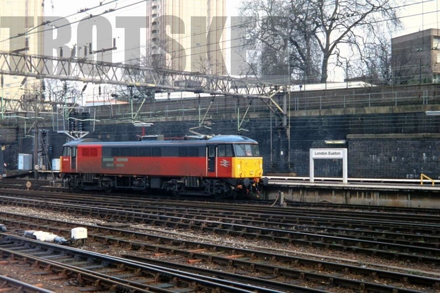 35MM SLIDE BR British Rail Electric Loco Class 86 86425 1994 Euston ...