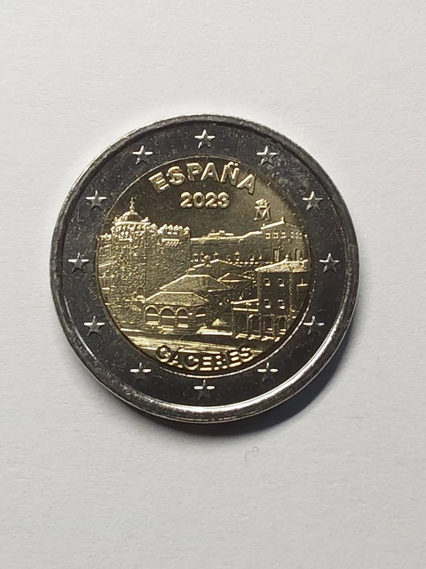 2 Euros CommÉmorative 2023 Espagne Vieille Ville De Caceres Unc Neuve