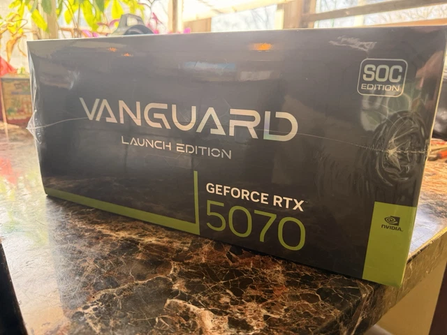 MSI GEFORCE RTX 5070 12G Vanguard Soc Launch Edition Includes Lucky Box ...