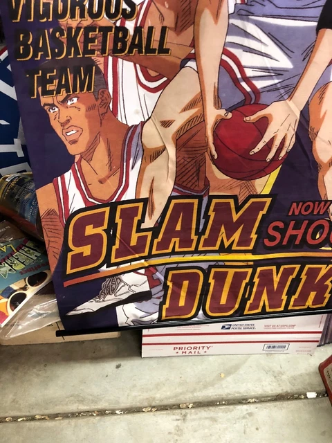 SLAM DUNK ANIME Basketball Team Banner 42” X 29” Shohoku Nice!!! $179. ...