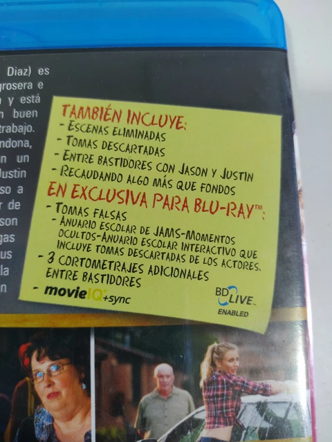 BAD TEACHER CAMERON Diaz Justin Timberlake - Blu-Ray + Extras Spanish ...